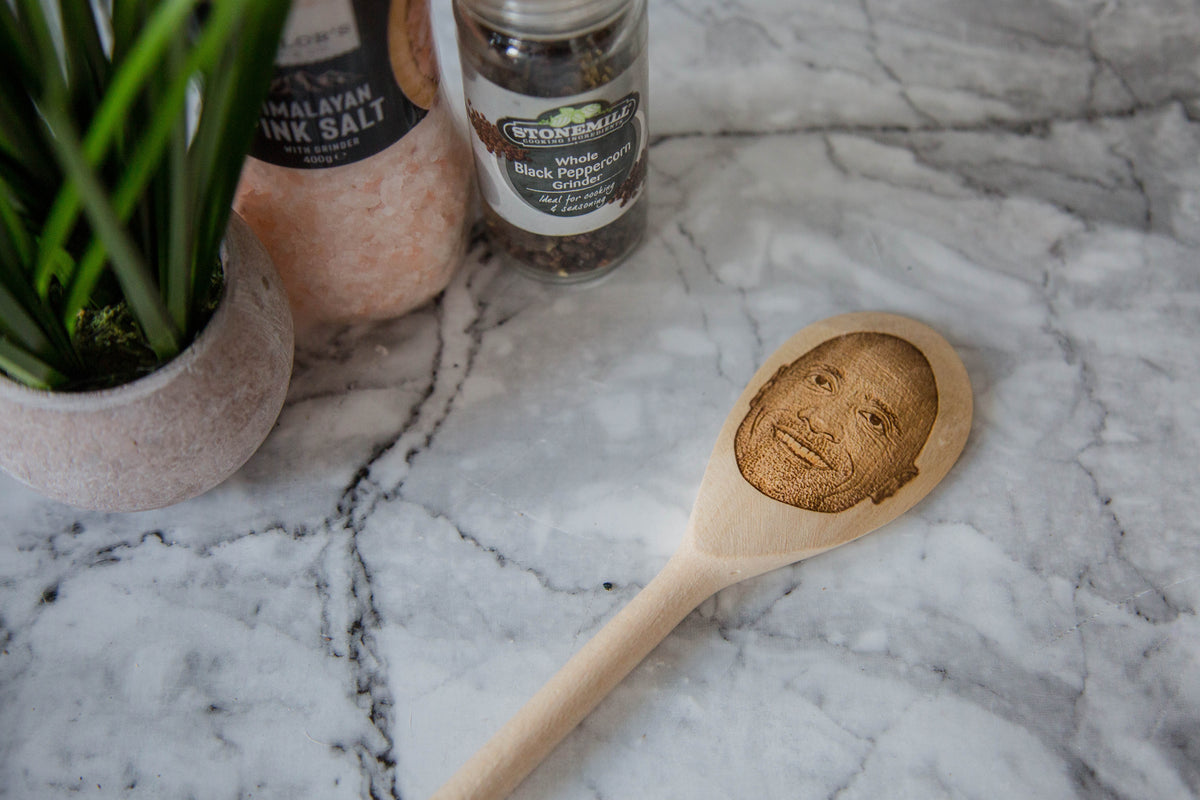 The Rock Gift Wooden Spoons Engraved Dwayne Johnson – JLL Designs